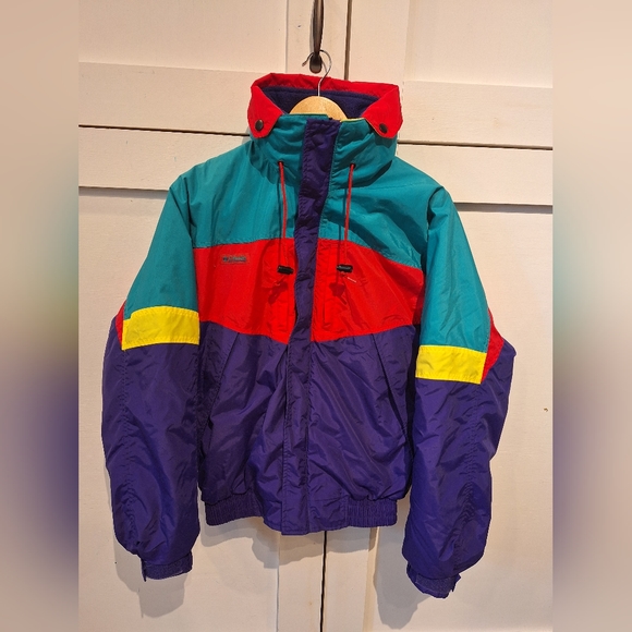 Columbia | Jackets & Coats | Vintage 8s 90s Ski Jacket Wizbang Columbia Winter Jacket 3 In ...